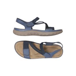 Rieker Sandalen Damen Gr&ouml;&szlig;e 41 Second Hand blau
