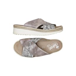 Rieker Sandalen Damen Gr&ouml;&szlig;e 39 silber