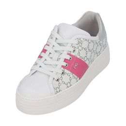 Nero Giardini Sneaker Damen Gr&ouml;&szlig;e 41 grau / magenta / silber / wei&szlig;