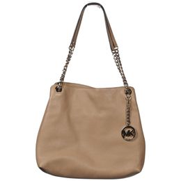 MICHAEL Michael Kors Handtasche gross Leder Damen Gr&ouml;&szlig;e One Size Second Hand beige