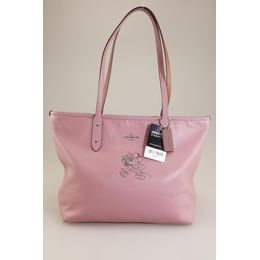 Coach Handtasche gross Leder Damen Gr&ouml;&szlig;e One Size Second Hand pink
