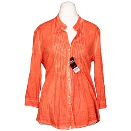 ELISA CAVALETTI Bluse Damen Gr&ouml;&szlig;e M Second Hand orange