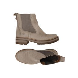 Timberland Stiefelette Damen Gr&ouml;&szlig;e 38.5 Second Hand beige