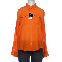 Lauren Ralph Lauren Petite Bluse Damen Gr&ouml;&szlig;e M Second Hand orange