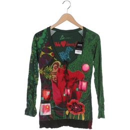 Desigual Langarmshirt Damen Gr&ouml;&szlig;e L Second Hand gr&uuml;n