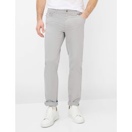 Brax Herren Five-Pocket-Hose Style COOPER PLATIN, hellgrau, Gr. 31/34