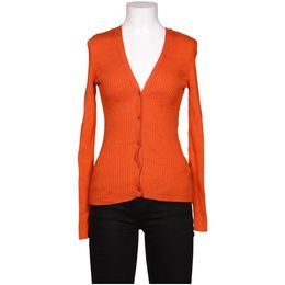 armedangels Strickjacke Damen Gr&ouml;&szlig;e L Second Hand orange