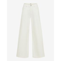 Brax Damen Five-Pocket-Hose Style MARCH OFFWHITE, cremeweiß, Gr. 40K