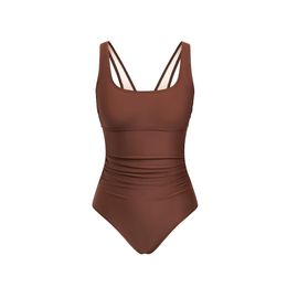 Cupshe Badeanzug Damen Gr&ouml;&szlig;e XS braun