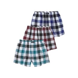 Le Jogger Boxer shorts male Blue, Red size 3