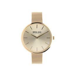 Lucardi Analog Watch 'Masche' female Gold size Onesize