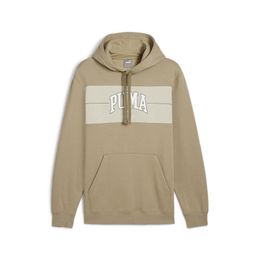 Puma Sweatshirt 'Squad' Herren Gr&ouml;&szlig;e XS kitt / sand / wei&szlig;