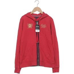 Tommy Hilfiger Kapuzenpullover Damen Gr&ouml;&szlig;e M Second Hand rot