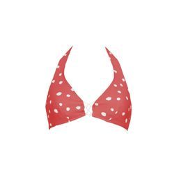 Vivid Bikini Top Damen Größe 80 rot / offwhite