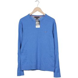 Tommy Hilfiger Pullover Herren Gr&ouml;&szlig;e L Second Hand blau