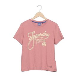Superdry & Co T-Shirt Damen Gr&ouml;&szlig;e XL Second Hand pink