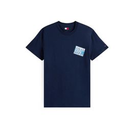 Tommy Jeans Shirt male Blue size 3XL