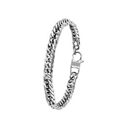 Lucardi Bracelet male Silver size 21