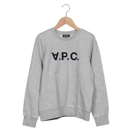 A.P.C. Sweater Damen Gr&ouml;&szlig;e S Second Hand grau