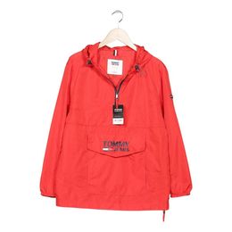 Tommy Jeans Jacke Damen Gr&ouml;&szlig;e S Second Hand rot