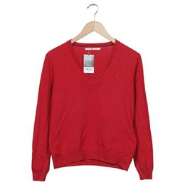 Tommy Hilfiger Pullover Damen Gr&ouml;&szlig;e L Second Hand rot