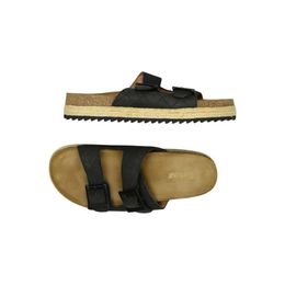Barbour Sandalen Damen Gr&ouml;&szlig;e 40.5 Second Hand schwarz