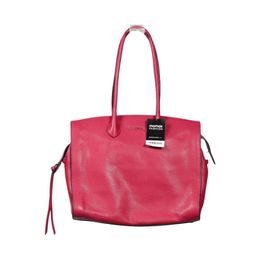 Coccinelle Handtasche gross Leder Damen Gr&ouml;&szlig;e One Size Second Hand pink
