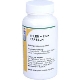 Reinhildis-Apotheke Selen 50 μg plus Zink Kapseln 90 St