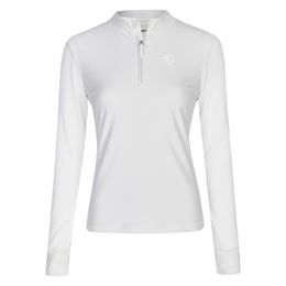 ESKADRON REFLEXX Longsleeve Half-Zip wei&szlig; Damen XS