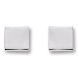 Paar Ohrh&auml;nger ONE ELEMENT "Viereck Ohrringe Ohrstecker aus 925 Silber", silber, Ohrringe, Damen, Damen, Silber 925 (Sterlingsilber)