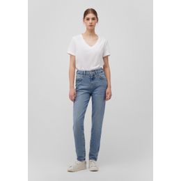 Boyfriend-Jeans Mavi "CAMILA", Damen, Gr. 29, Länge 30, blau (mid brushed 90s), 94% Baumwolle, 5% Polyester, 1% Elasthan, lässig geschnitten lang, Jeans, Boyfriend Jeans