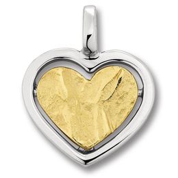 ONE ELEMENT Damen Kette mit Anh&auml;nger "Schmuckset - Set mit Halskette Herz Herz Anh&auml;nger aus 925 Silber", Silber 925 (Sterlingsilber)silber, Silber