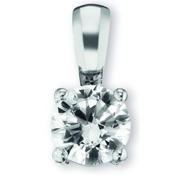 Kette mit Anh&auml;nger ONE ELEMENT "Schmuckset - Set mit Halskette Zirkonia Anh&auml;nger aus 925 Silber", silber, Halsketten, Damen, Silber 925 (Sterlingsilber)