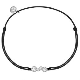Glanzst&uuml;cke M&uuml;nchen Damen Armband "GSM780", Silber 925 (Sterlingsilber)silber, wei&szlig;, GLANZST&Uuml;CKE M&Uuml;NCHEN, Silber 925 (Sterlingsilber), Armb&auml;nder, aus Sterling Silber