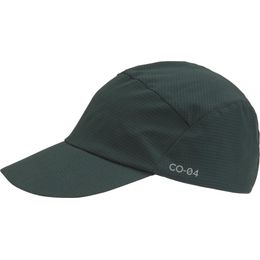 Baseball Cap Chillouts "Foxhill Hat", Herren, grau (dunkelgrau), Kunstfaser, unifarben, Caps, mit crushbarem Design & atmungsaktivem Komfort f&uuml;r unterwegs