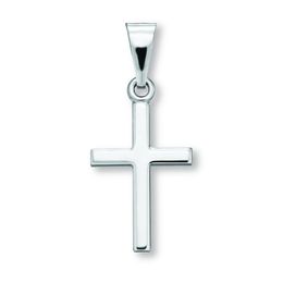 Kette mit Anh&auml;nger ONE ELEMENT "Schmuckset - Set mit Halskette Kreuz Anh&auml;nger aus 925 Silber", silber, Halsketten, Damen, Silber 925 (Sterlingsilber), Damen Schmuckset - Set mit verstellbarer Halskette