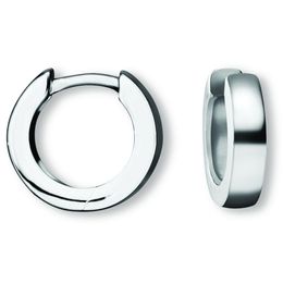 Paar Creolen ONE ELEMENT "Ohrringe Creolen aus 925 Silber &Oslash; 12,4 x 3,0 mm", silber, Ohrringe, Damen, Damen, Silber 925 (Sterlingsilber)