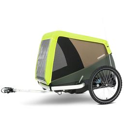 Croozer Regenverdeck f&uuml;r Fahrradanh&auml;nger Gelb Mikke