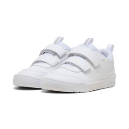 Sneaker Puma "MULTIFLEX 2 SL V PS", M&auml;dchen, Gr. 29, wei&szlig; (Puma wei&szlig;, Puma wei&szlig;), Synthetik, Schuhe Sneaker