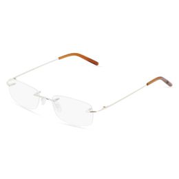 Fielmann ABC 004 CL Brille Herren | Fassung: Randlos, Quadratisch, Gold