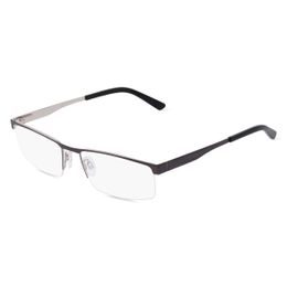 Fielmann 2127 FLEX CL Brille Herren | Fassung: Halbrand, Quadratisch, Gun Matt