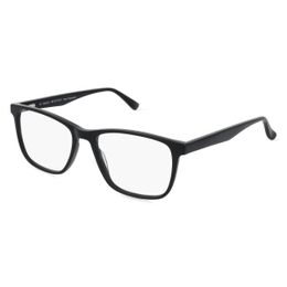 Fielmann ABC 075 FLEX CL Brille Herren | Fassung: Vollrand, Quadratisch, Schwarz