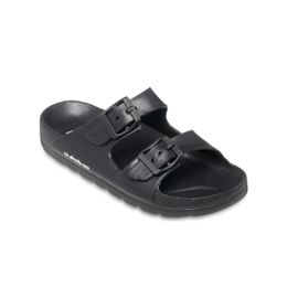 Sandale Quiksilver "W Embark Rf", Damen, Gr. 8(38), schwarz (schwarz 1), Obermaterial: Synthetik/Au&szlig;ensohle: Eva, Schuhe Sandale
