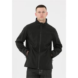 Outdoorjacke WHISTLER "Hakon", Herren, Gr. 5XL, schwarz, 100% Polyester, unifarben, normal, hoch geschlossener Ausschnitt, Jacken Outdoorjacke, aus atmungsaktivem Material