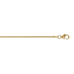 Goldkette ONE ELEMENT "Halskette Schlangenkette aus 585 Gelbgold Ø 1,2 mm" Gr. 42, gold, Halsketten, Damen, 42, Gelbgold 585 Gold, Gelbgold 585, Gold, Goldkette