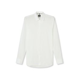 Businesshemd OLYMP "OLYMP No. Six Soir&eacute;e, super slim, Hochzeitshemd, Urban Kent", Herren, Gr. 37, Normaler Arm, wei&szlig;, 97% Baumwolle, 3% Elastolefin, Hemden