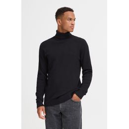 Rollkragenpullover Blend "BHREDHILL", Jungen, Gr. 3XL, schwarz, Grobstrick, 100% Baumwolle, Strukturmuster, Basic, normal normal, ohne Ausschnitt, Pullover Rollkragenpullover, Stilvoller Basic Strickpullover mit Rollkragen
