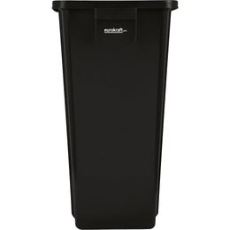 eurokraft pro Wertstoffsammler, Volumen 60 l, schwarz