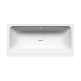 Kaldewei Asymmetric duo Badewanne 274423003001 190x100cm, &Uuml;berlaufloch gegen&uuml;berliegend, Perl-Effekt, wei&szlig;