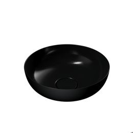 Kaldewei Waschtischschale Miena Mod.3193, 911406003701 Durchmesser 310mm, schwarz, Perl-Effekt